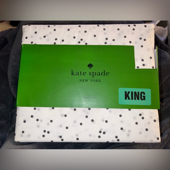 kate spade | Bedding | Kate Spade New York King Sheet Set Polka Dots 0 ...